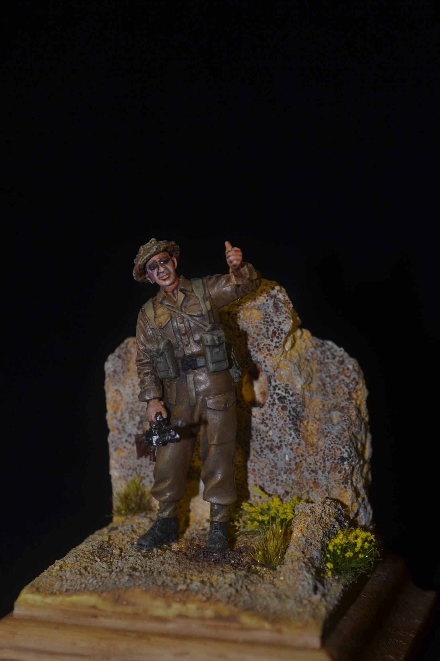 WW2 British Gunner – 1/32nd Scale Soverign 2000 Figure – The Imperfect ...